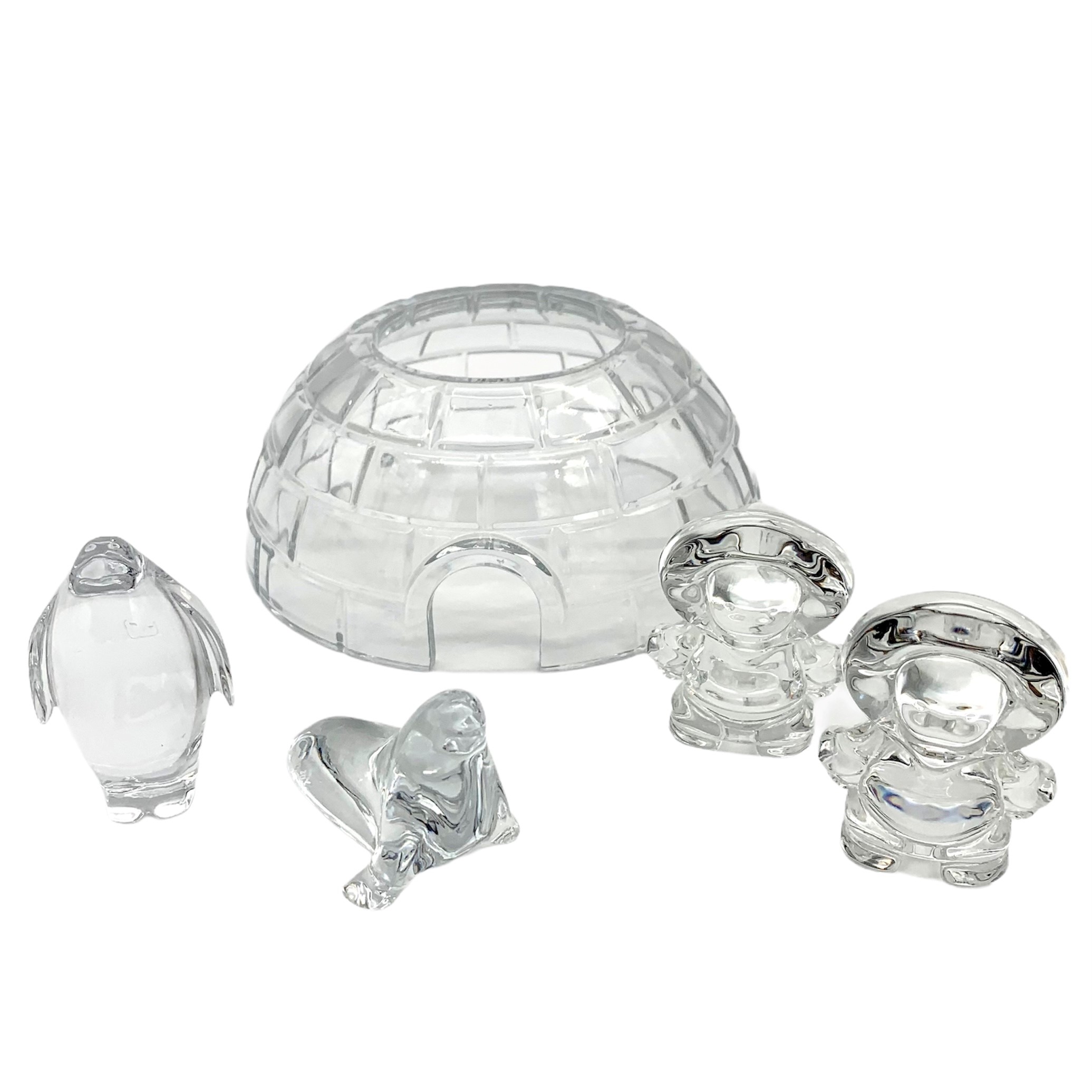 IGLOO Set of Crystal Figurines - Christhellas