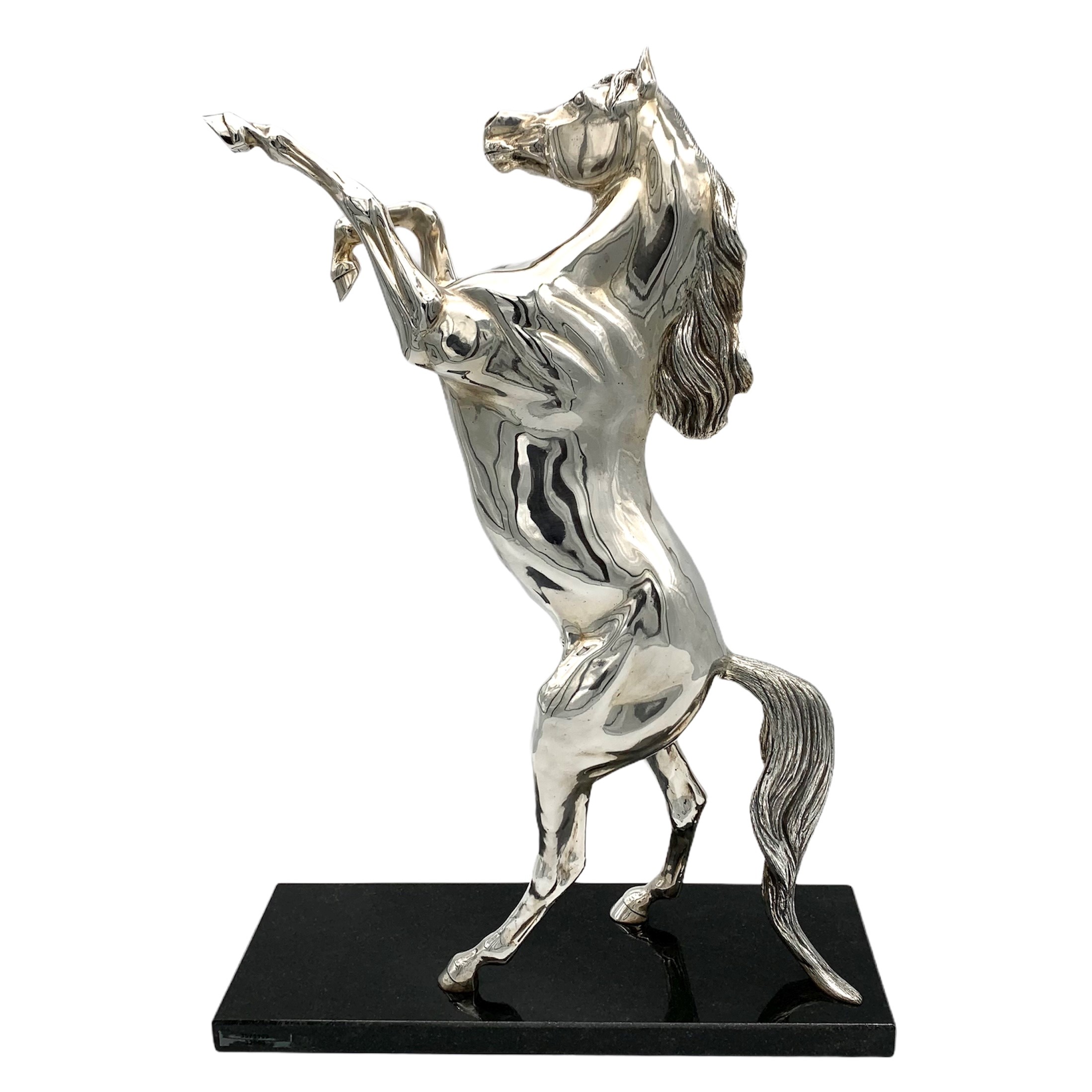ALLISON HAWKES - Arabian Prancing Horse in Sterling Silver - Limited ...